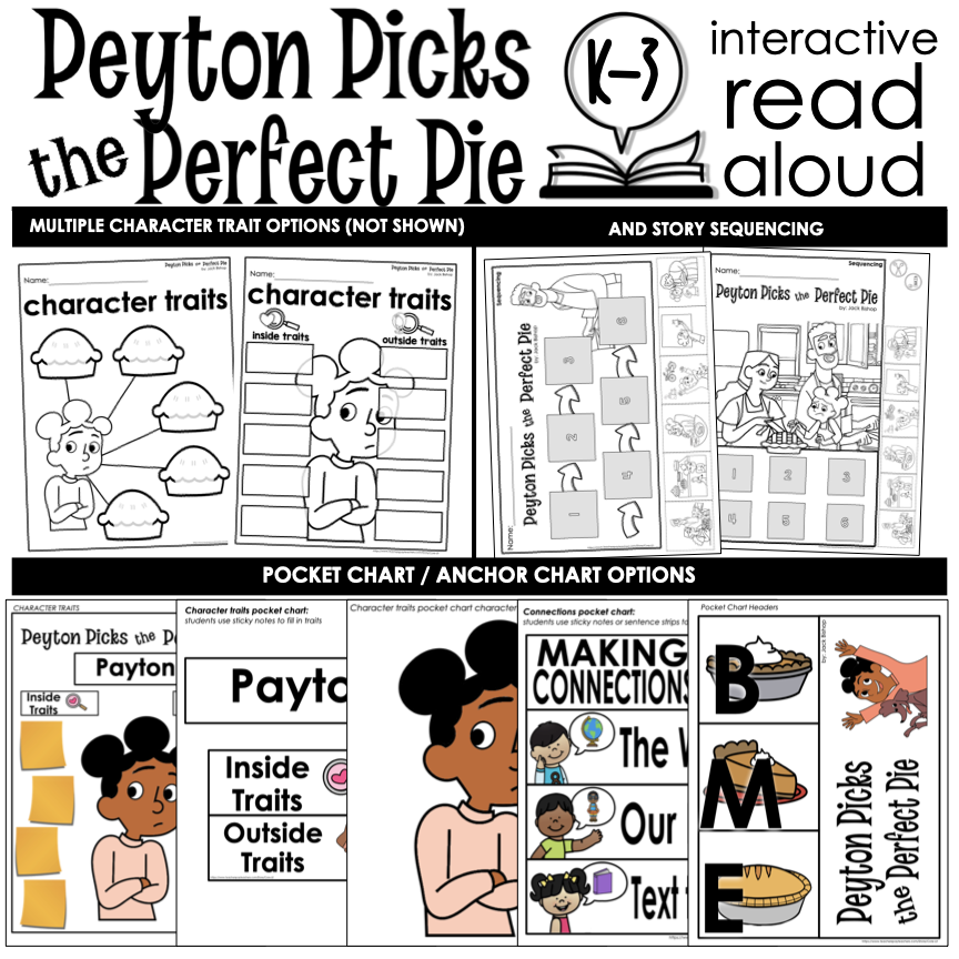 Peyton Picks the Perfect Pie Thanksgiving Read Aloud | Book Companion ...