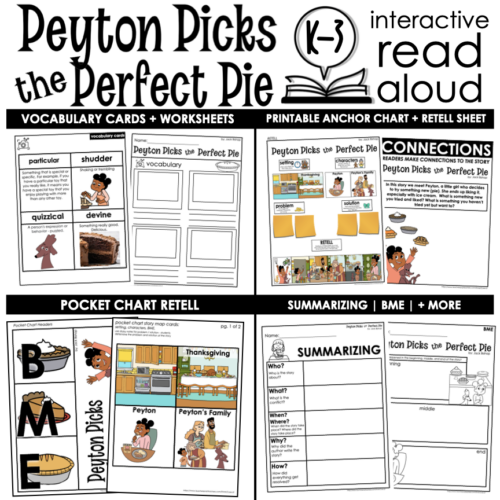 Peyton Picks the Perfect Pie Thanksgiving Read Aloud | Book Companion ...