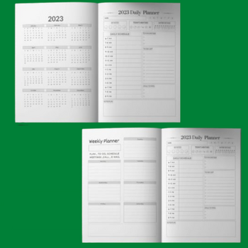 365 Days Daily Planner Canva Template | Made By Teachers