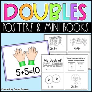 Doubles Facts Posters & Mini Book | Made By Teachers