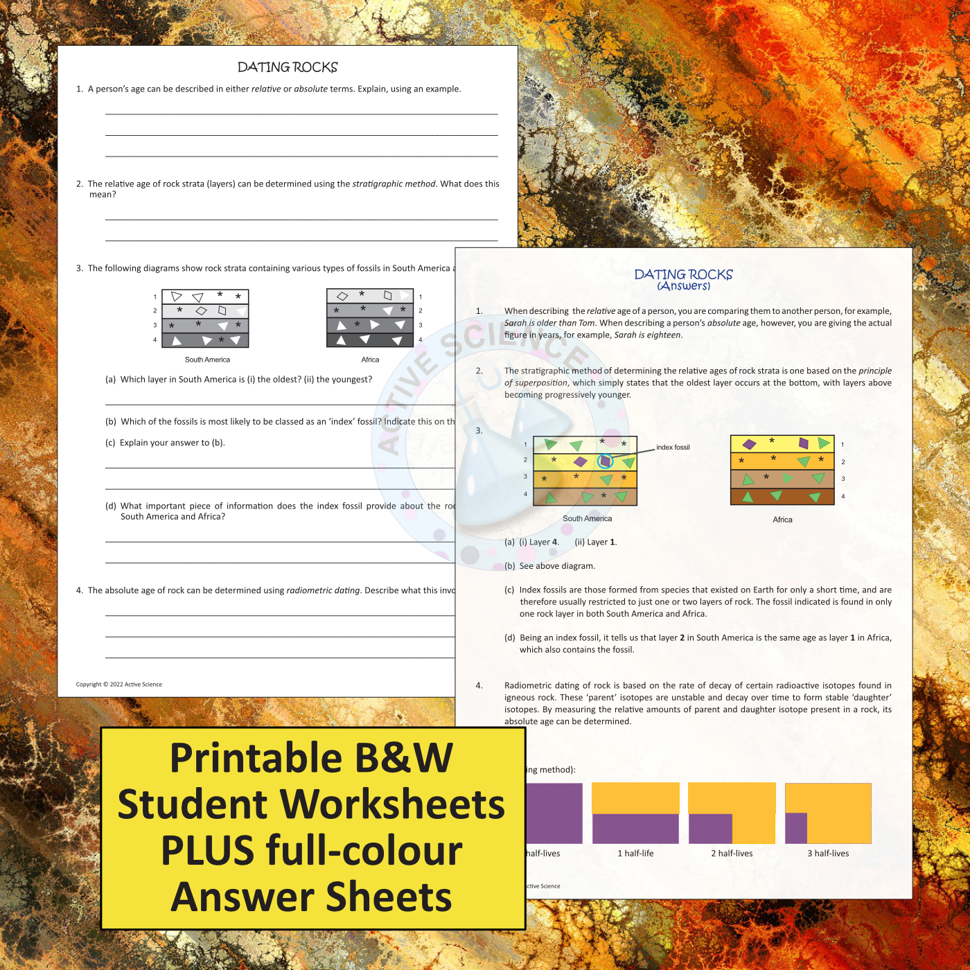 Radiometric Dating of Rocks | Made By Teachers