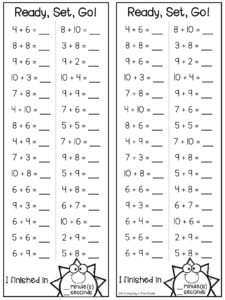 Summer Addition Practice | Made By Teachers