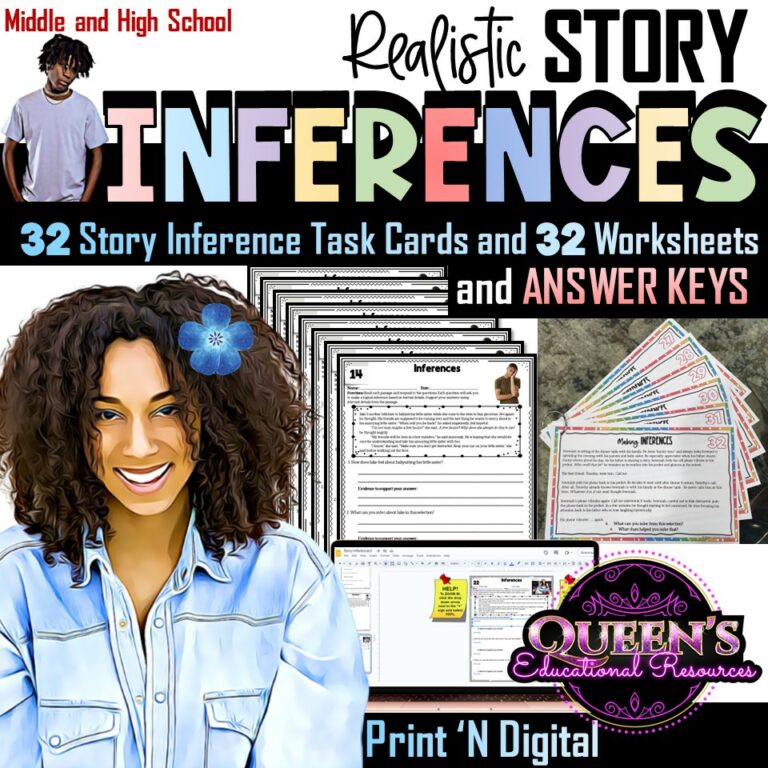 Reading Comprehension Passages and Questions Making Inferences ...