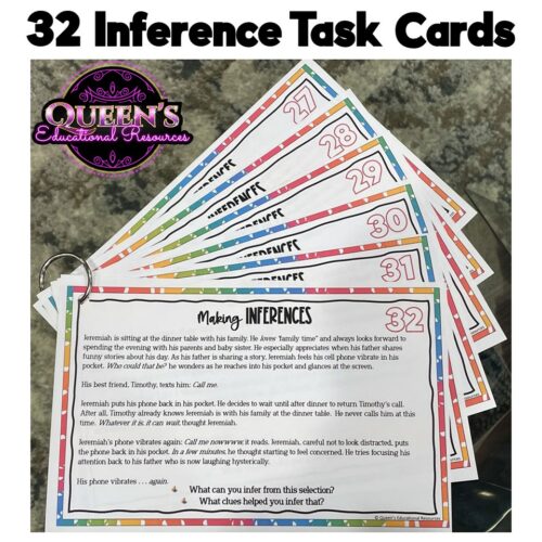 Reading Comprehension Passages and Questions Making Inferences ...