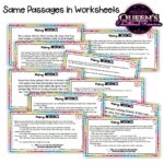 Reading Comprehension Passages and Questions Making Inferences ...