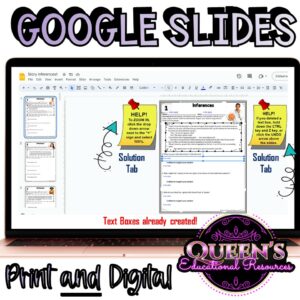 Reading Comprehension Passages and Questions Making Inferences ...