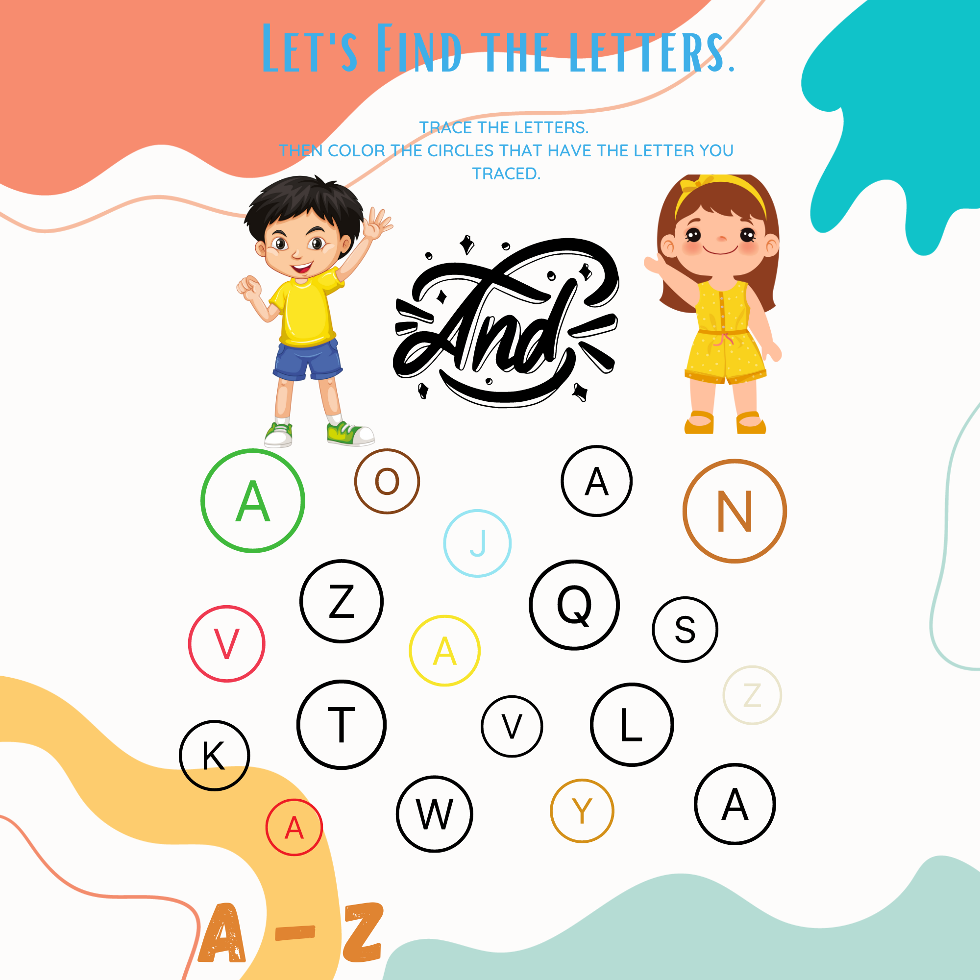 Let's Find Letters | Made By Teachers