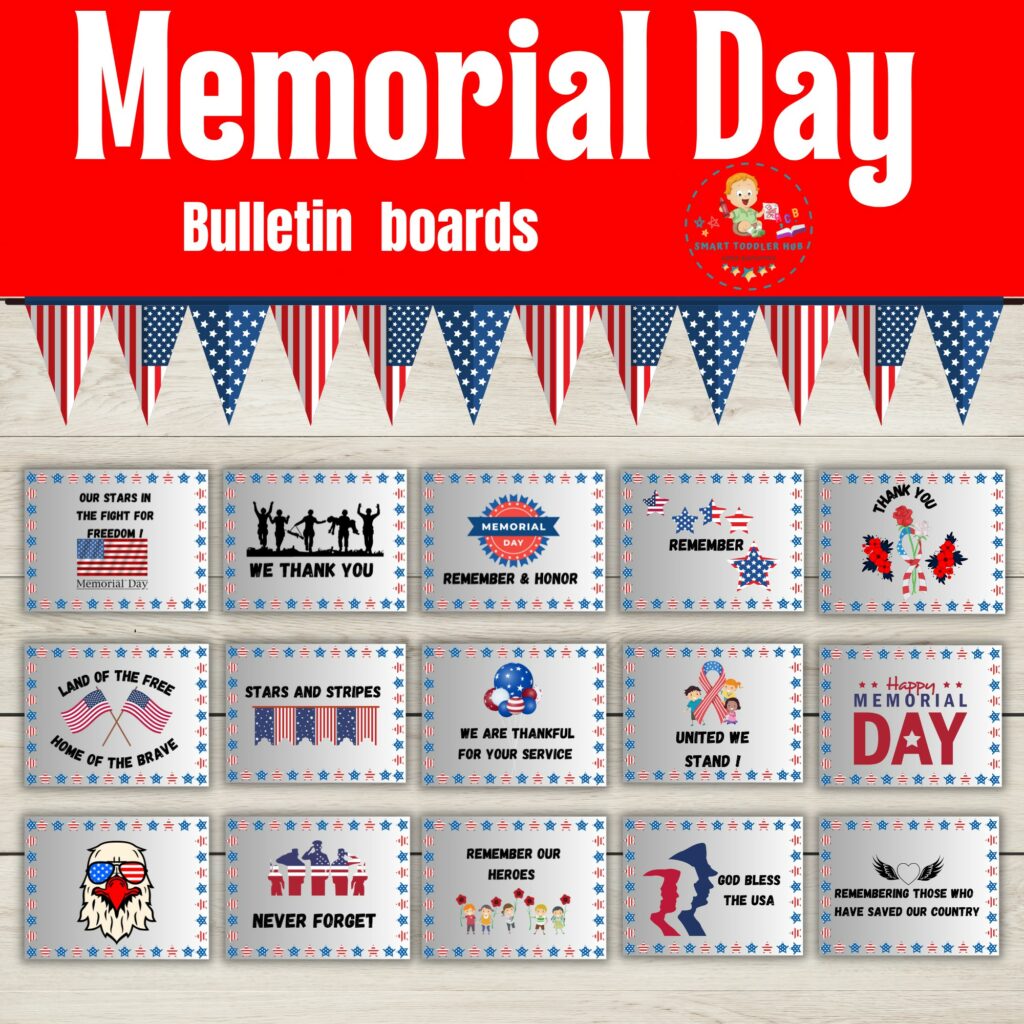 Memorial Day Bulletin Board : A Time to Reflect, Celebrate, and Give ...