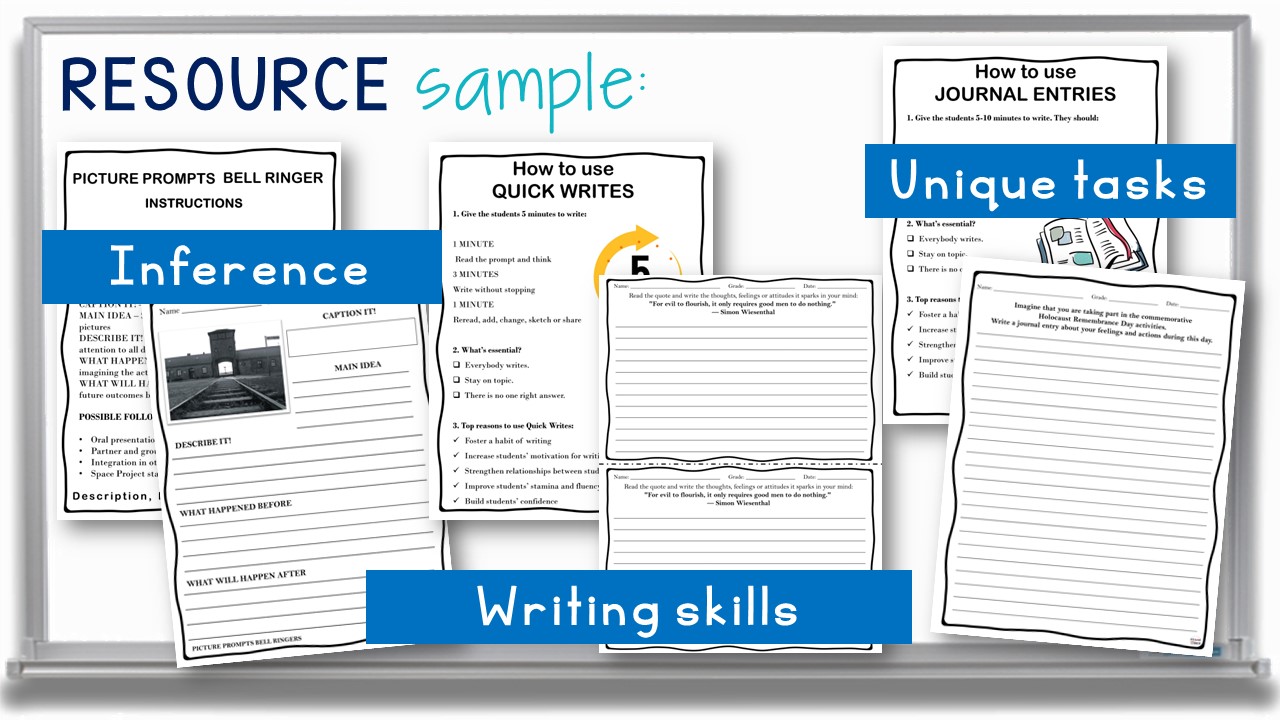Holocaust Unit - Paired Reading for Night, Prisoner B-3087, Diary of ...