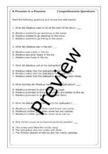 Robert Munsch "A Promise is a Promise" worksheets | Made By Teachers