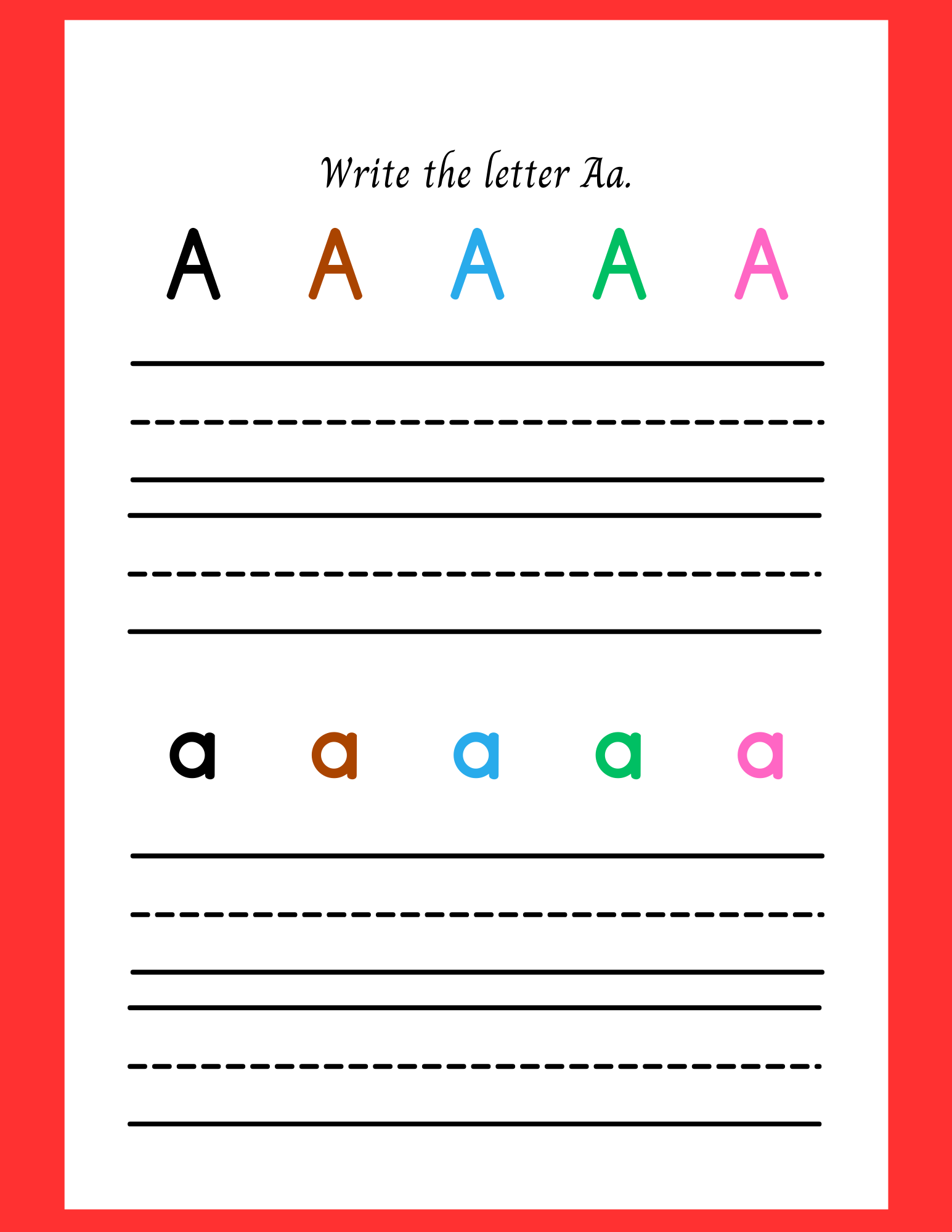 ♥♥Preschool Alphabet Workbook For Kids 2-5 Years♥♥. | Made By Teachers