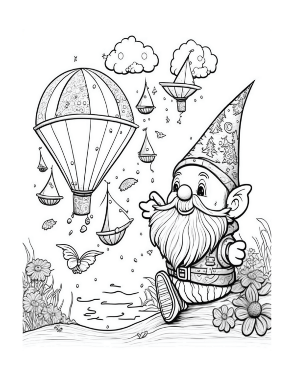 Get Creative with Summer Gnome Coloring Pages! | Made By Teachers