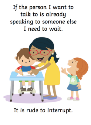 Interrupting People Social Story | Made By Teachers