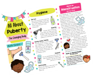 Puberty Pamphlet And Brochure Made By Teachers