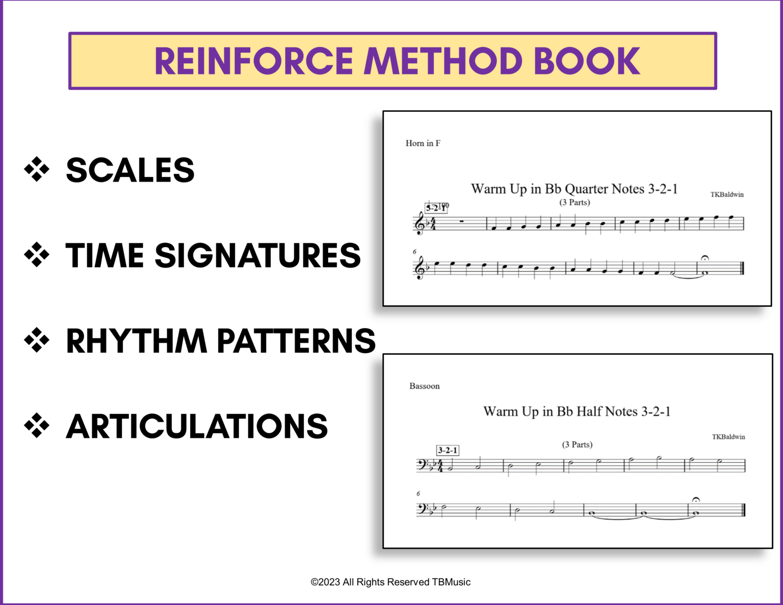 Band Warm Up | Made By Teachers