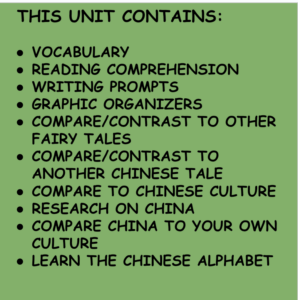 YEH-SHEN, CHINESE CINDERELLA STORY: READING LESSONS & EXTENSION ...