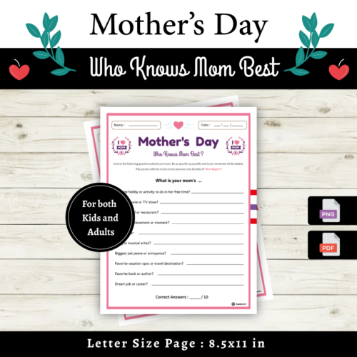 Who Knows Mom Best ? The Ultimate Mom Knowledge Challenge | Made By ...