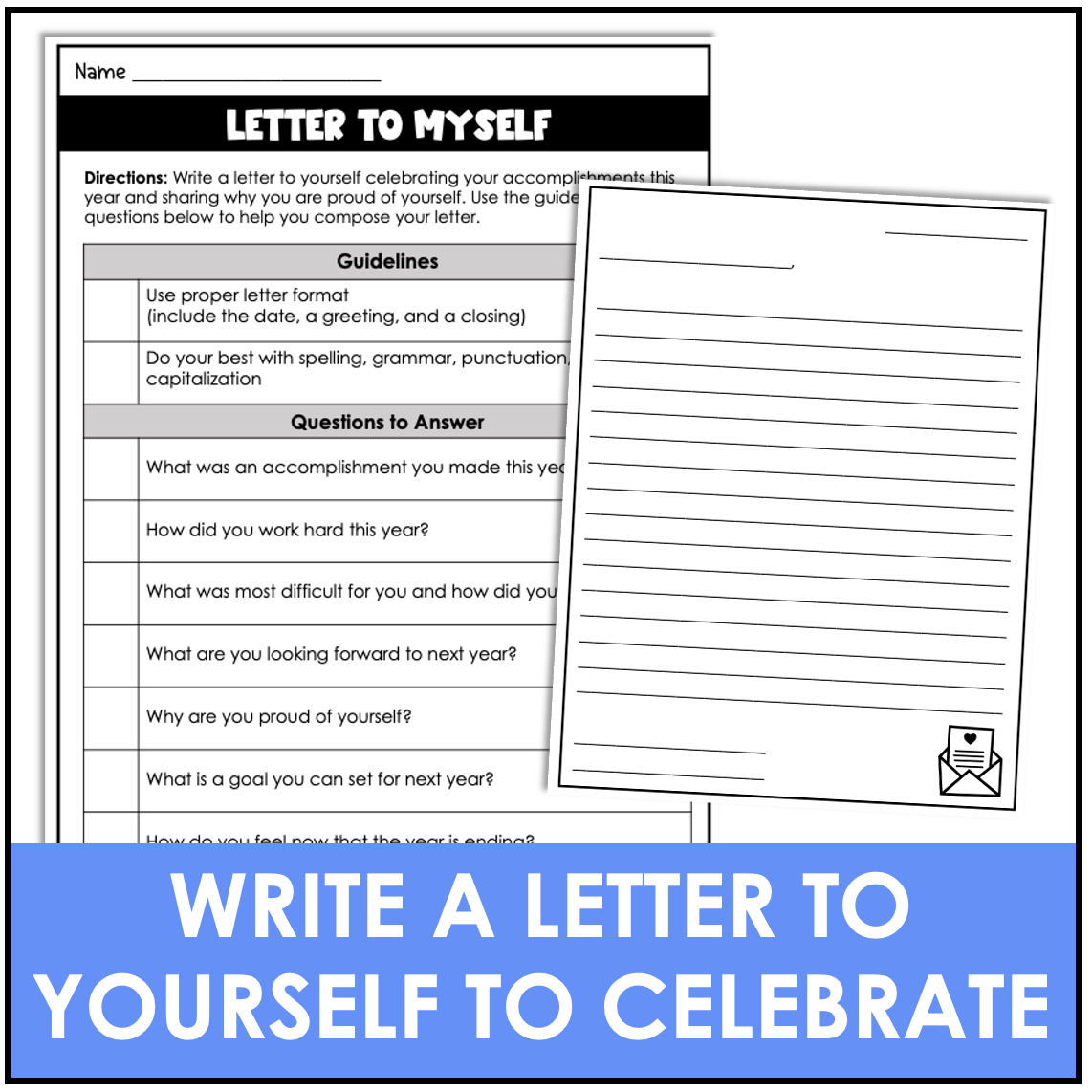 End of Year Activities - Reflection Worksheets with Memories, Goals ...