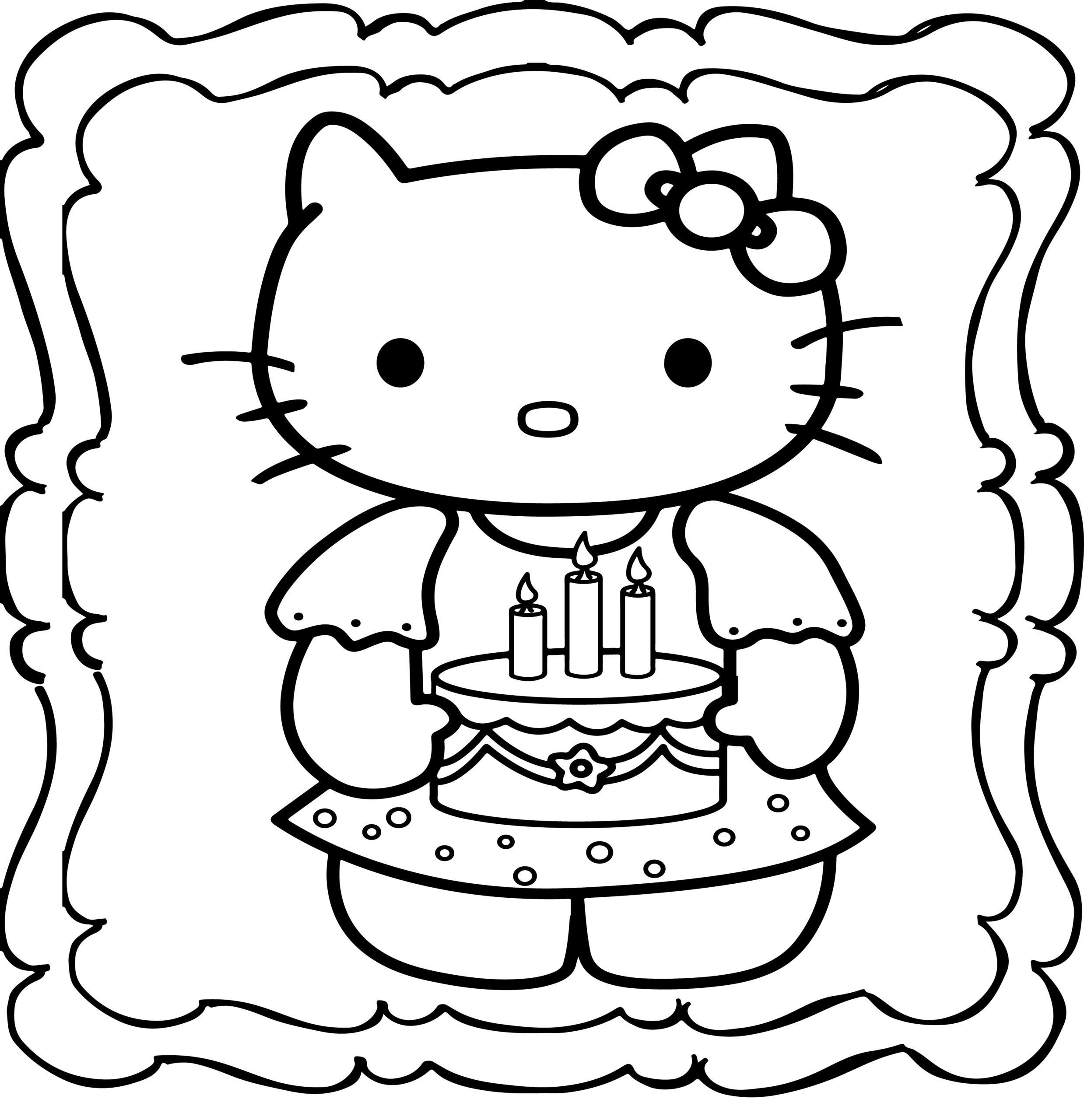 Kitty Coloring Book : Easy and Fun Cats Colouring Book for Kids | Made ...