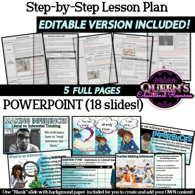 Making Inferences Lesson Plan and PowerPoint Packet | Made By Teachers
