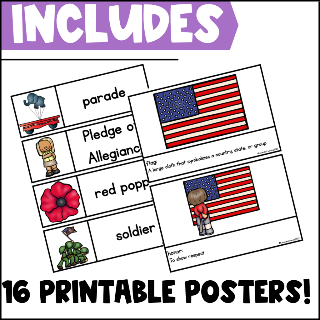 Memorial Day Social Studies Activities for Kindergarten & 1st Grade ...