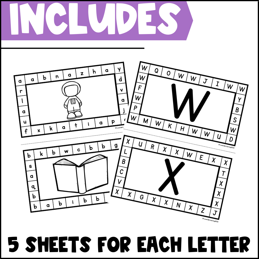 Alphabet Fine Motor Activities - Fine Motor Alphabet Activities ...