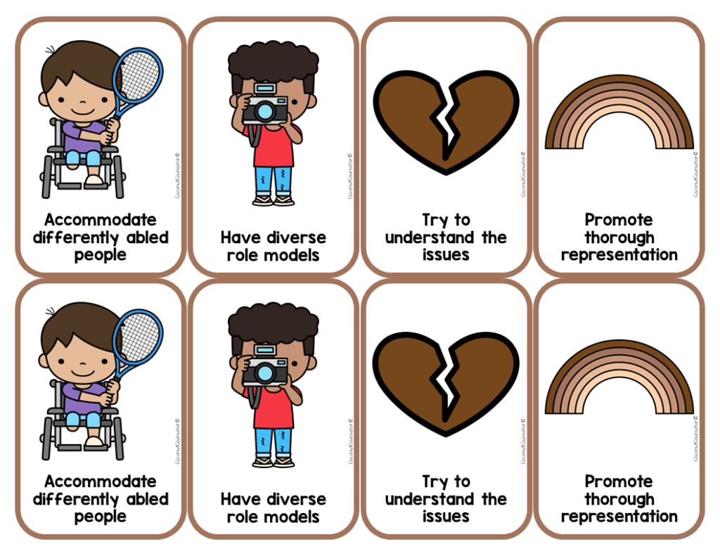 Diversity Equity Inclusion Matching Card Game | Made By Teachers