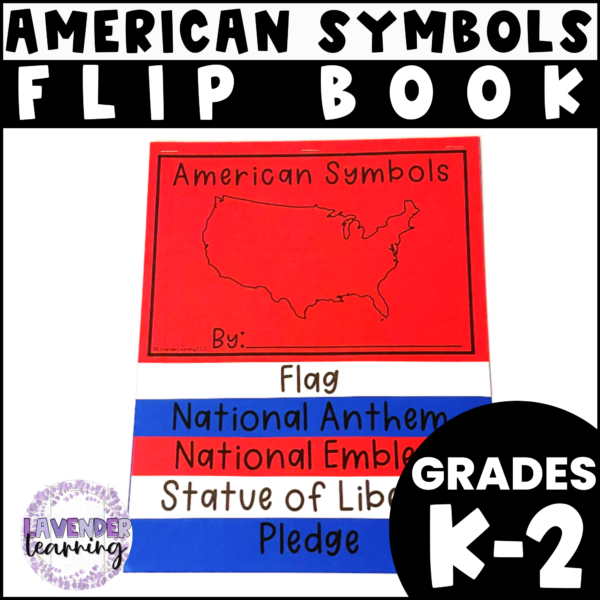 American Symbols Flip Book | Made By Teachers