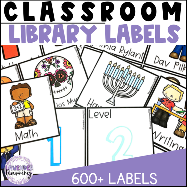Editable Book Bin Labels for Classroom Library - Classroom Library ...