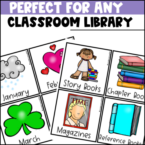 Editable Book Bin Labels for Classroom Library - Classroom Library ...