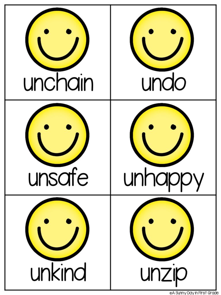 Prefixes UN- & RE- Printables, Center & Games | Made By Teachers