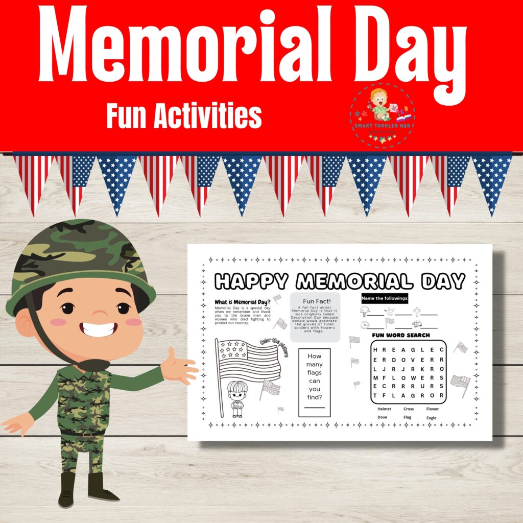 Memorial Day Fun Activities Worksheet | Made By Teachers