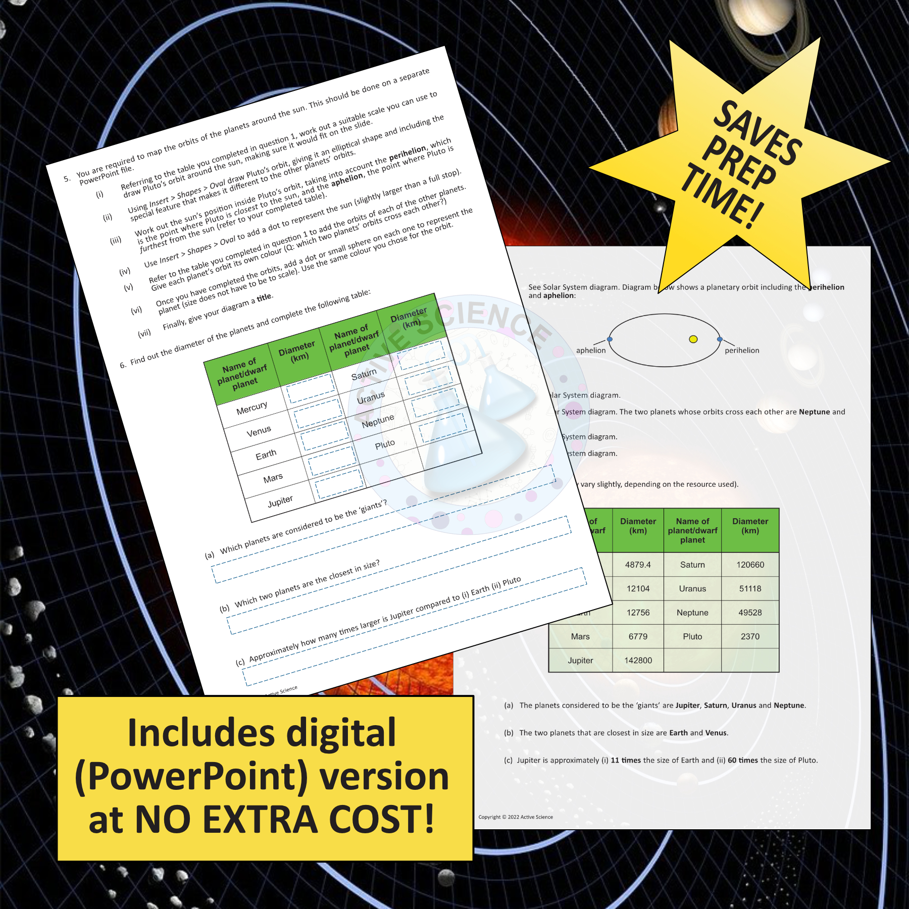 The Solar System: mapping planetary orbits | Made By Teachers