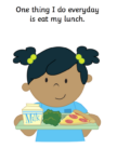 Eating my Lunch Social Story | Made By Teachers