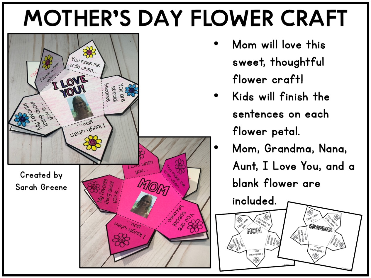Mother's Day Flower Craft | Made By Teachers