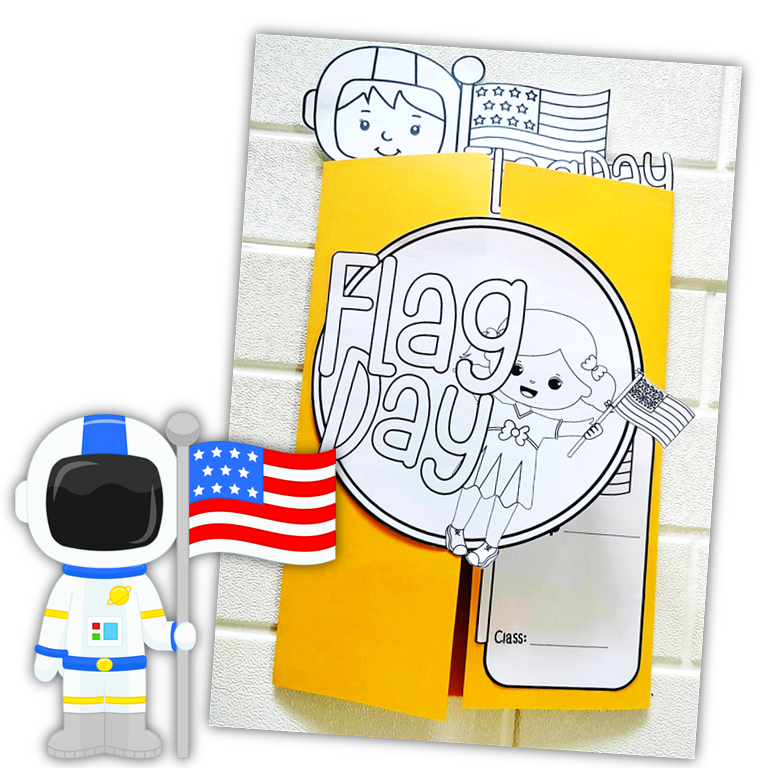 Flag Day Lapbook with Reading Comprehension Activities | Made By Teachers