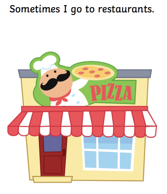 Going to a Restaurant Social Story | Made By Teachers