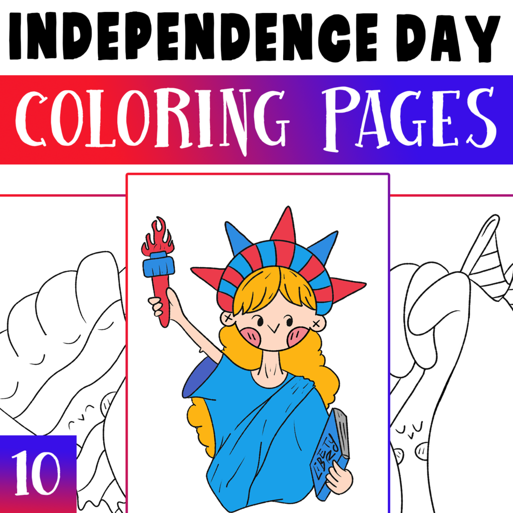 Independence Day Coloring pages, 4th Of July Coloring Worksheets ...