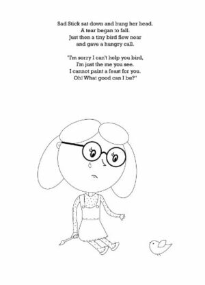 Stick’s Masterpiece – Colouring | Made By Teachers