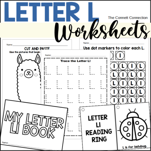 Letter L Worksheets and Hands On Centers Bundle | Made By Teachers