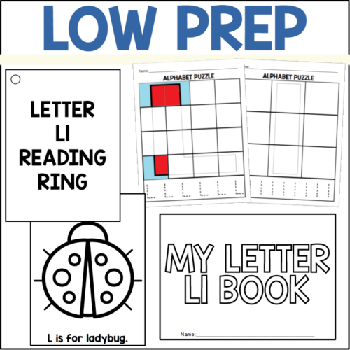 Letter L Worksheets for Letter Recognition and Beginning Sounds | Made ...