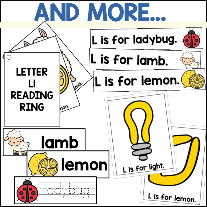 Letter L Hands On Centers | Made By Teachers