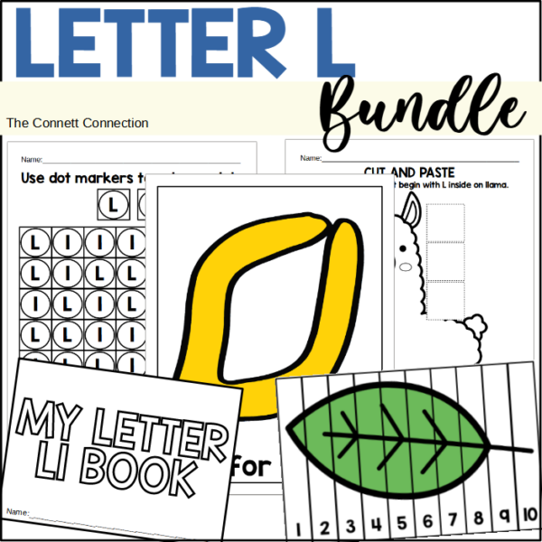 Letter L Worksheets and Hands On Centers Bundle | Made By Teachers
