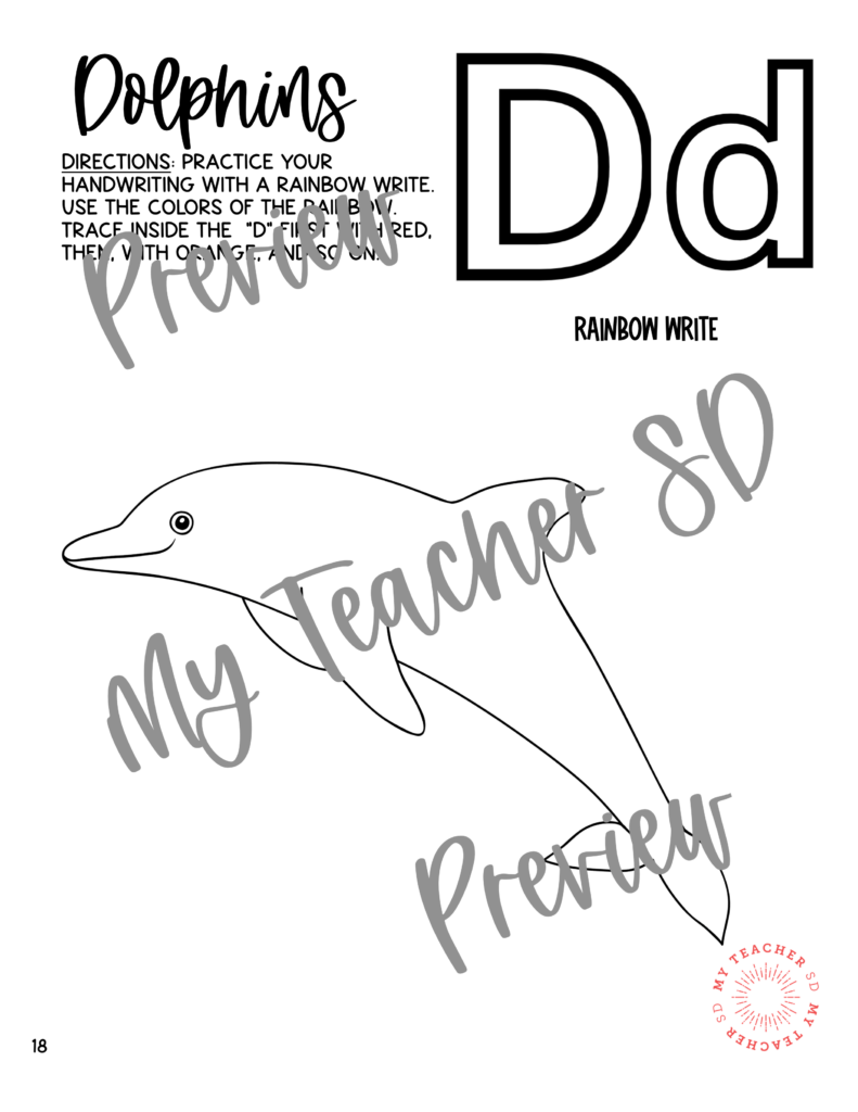 SeaWorld Activity Pack for TK-Kinder | Made By Teachers