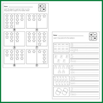 Kindergarten Math Practice Set | Made By Teachers