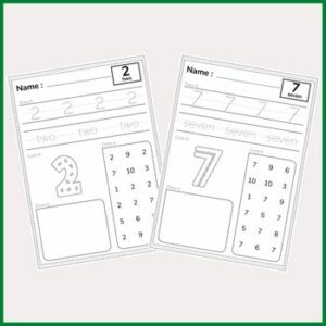 Kindergarten Math Practice Set | Made By Teachers