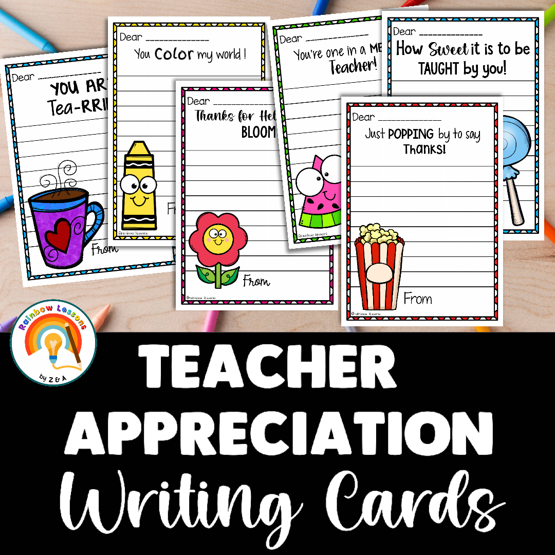 Teacher Appreciation Writing Prompts | Teacher Appreciation Week ...