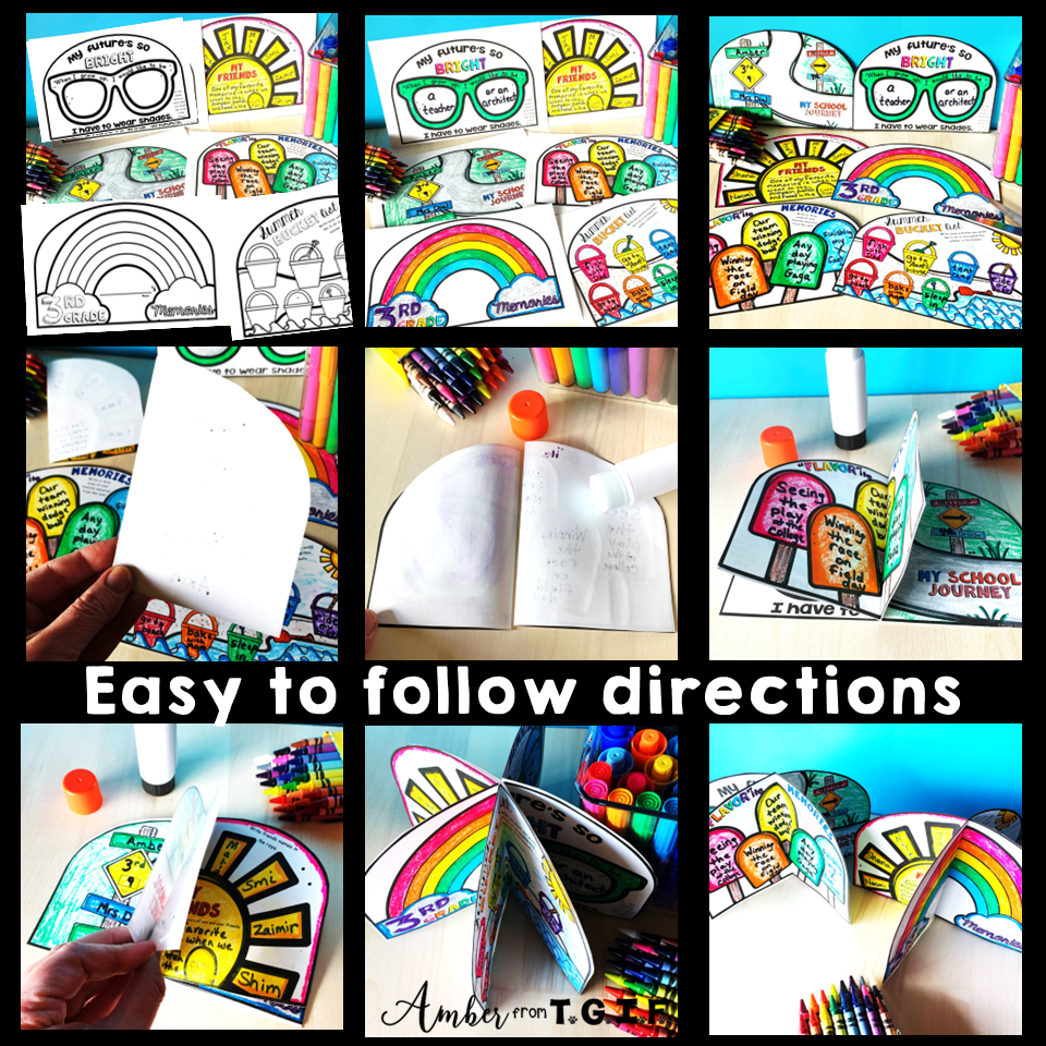 End of the Year Memory Book Activities & Craft | Made By Teachers