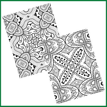 Mandala Adult Coloring Pages | Made By Teachers