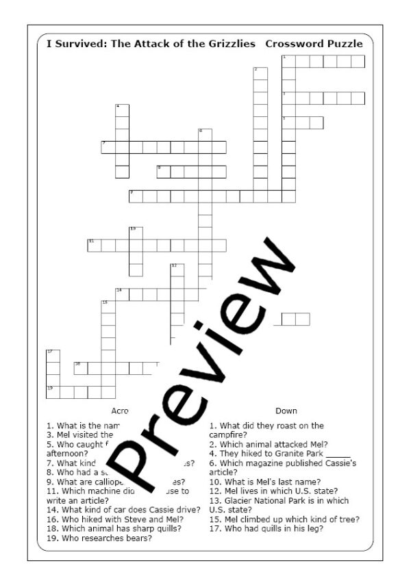 Lauren Tarshis "I Survived the Attack of the Grizzlies, 1967 ...